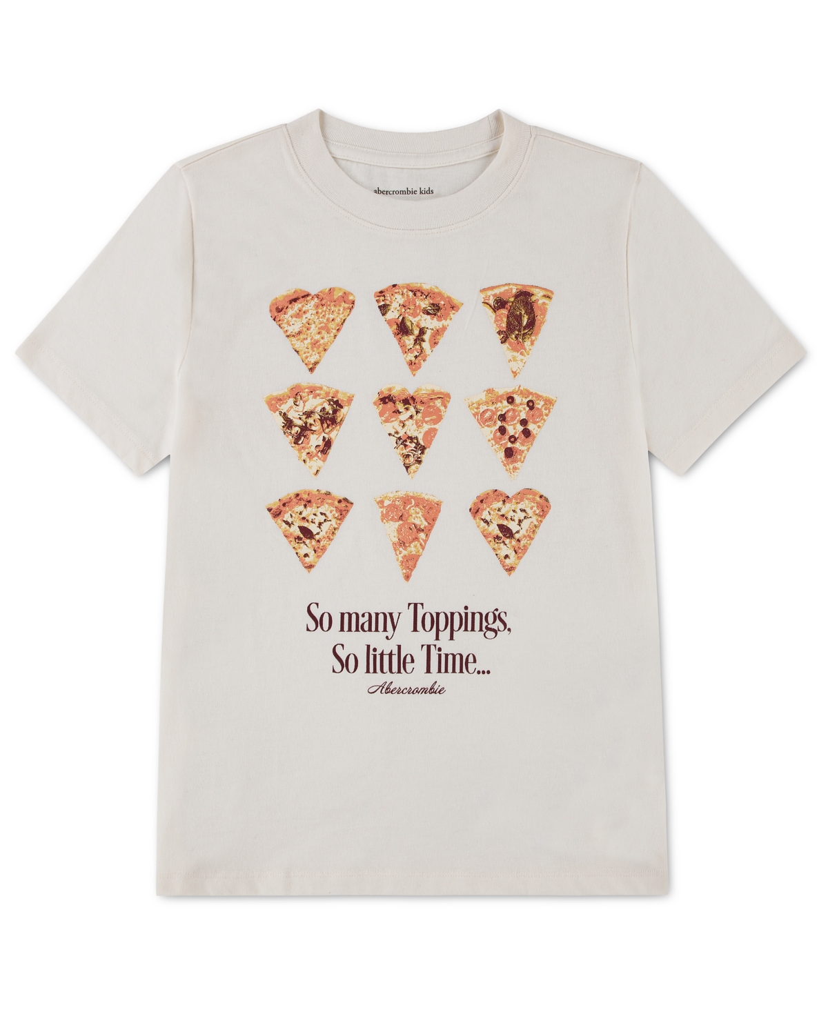 Click here for abercrombie kids Girls 5-16 Pizza Oversized T-Shir... prices