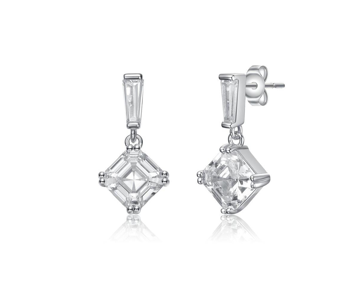 Click here for Genevive Dainty Gold Plated Princess and Baguette... prices