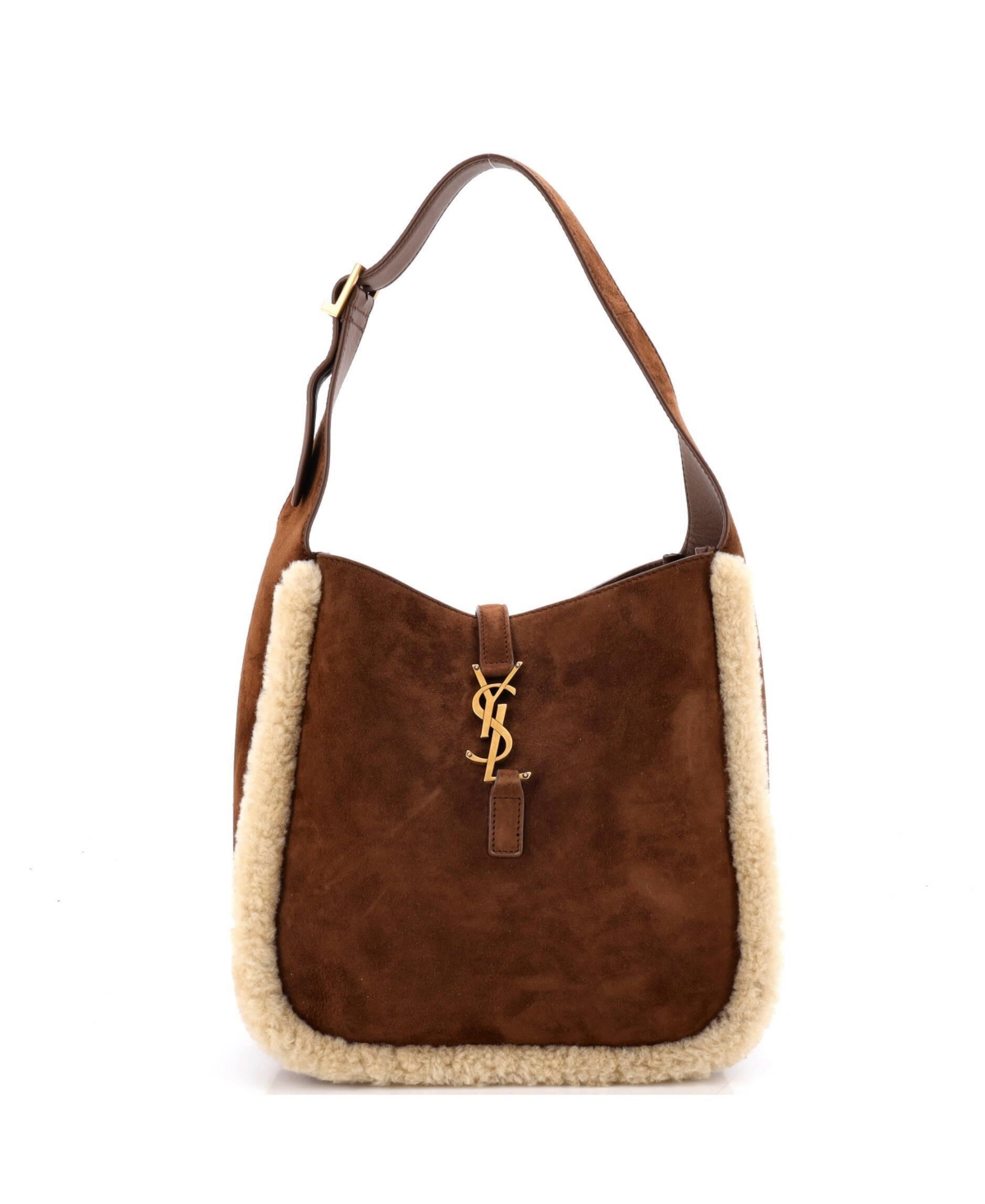 Click here for Pre-Owned Saint Laurent Small Le 5 a 7 Supple Hobo... prices