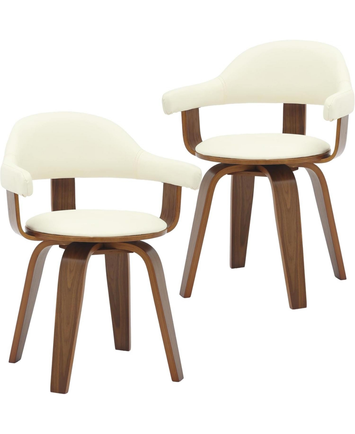 Click here for LeisureMod Brivo Upholstered Dining Chair Set of 2... prices