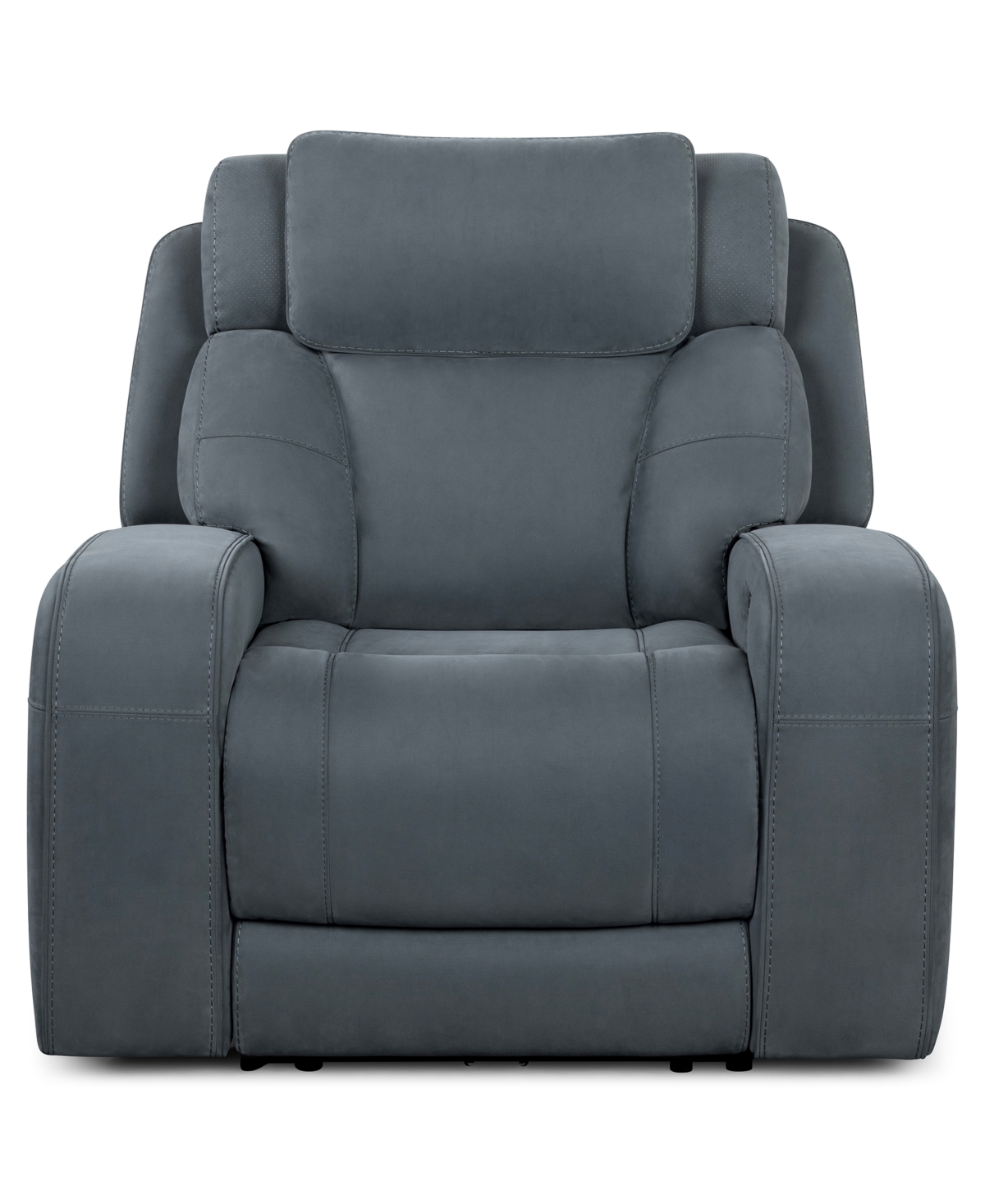 Click here for Cheramie 44 Fabric Power Motion Recliner - Steel G... prices