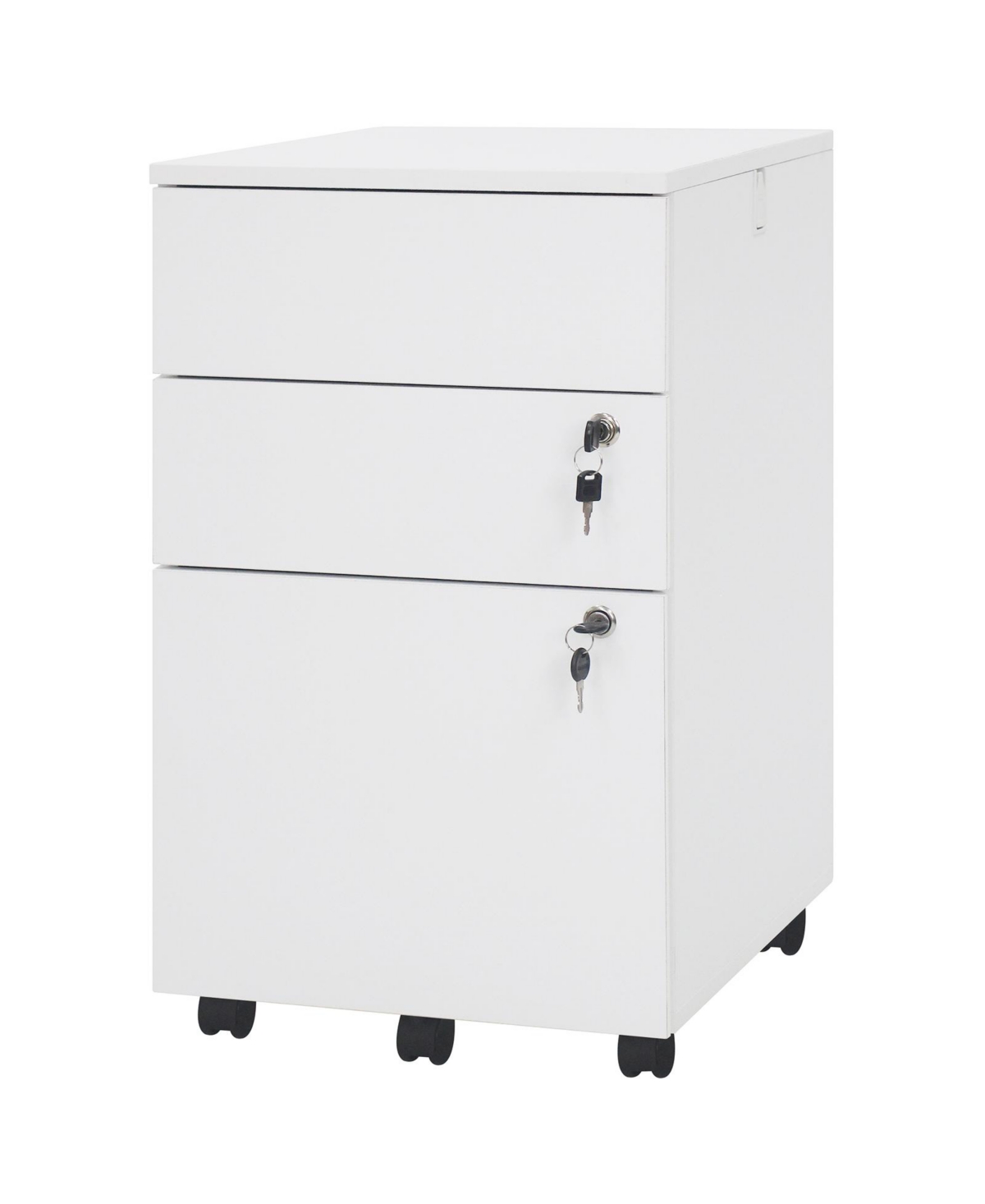 Click here for Slickblue Locking 3 Drawer File Cabinet Pedestal f... prices