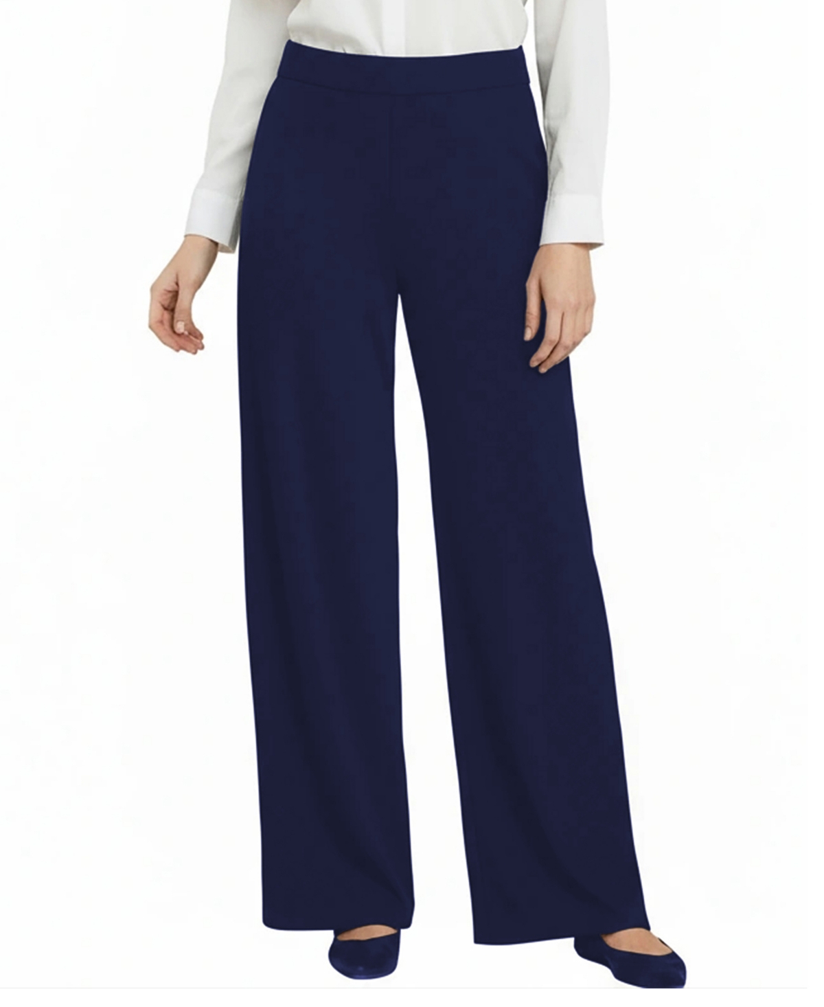 Click here for Ny Collection Petite Slim Leg Full-Length Pants -... prices