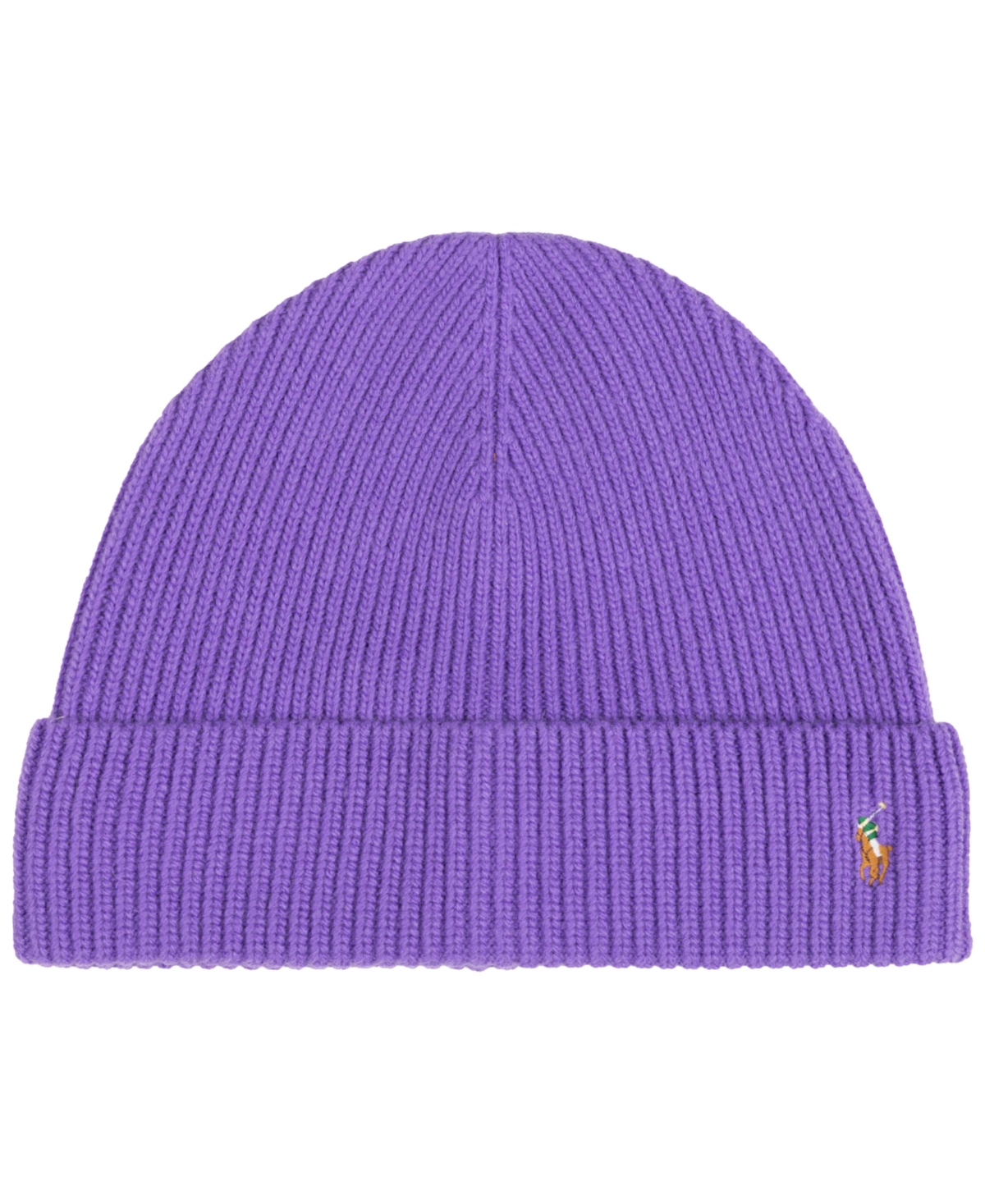 Click here for Polo Ralph Lauren Mens Signature Cuff Hat - Purple... prices