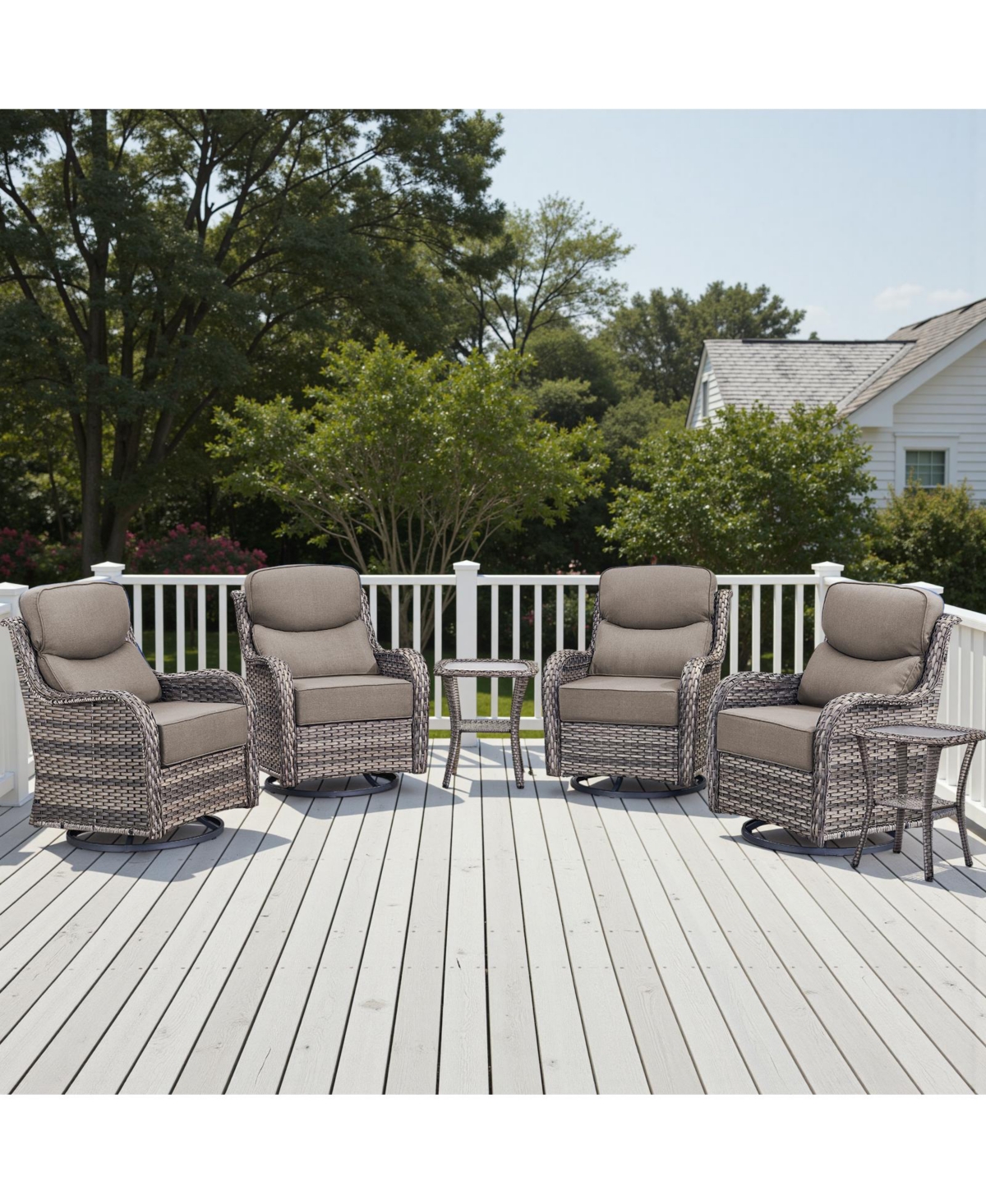 Click here for Pocassy 6 Pieces Outdoor Patio Furniture Sets with... prices