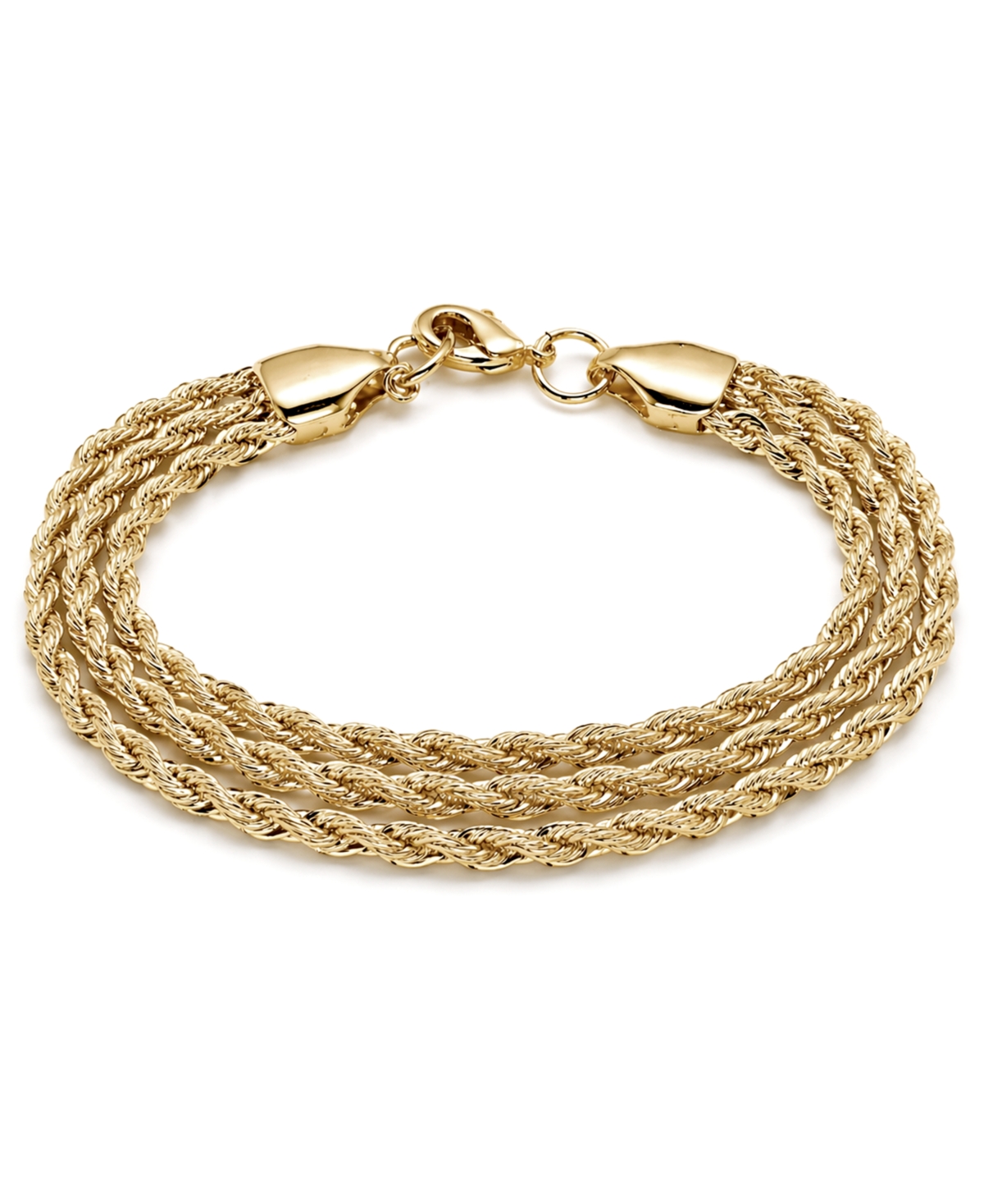 Click here for And Now This Triple Twisted Rope Chain Bracelet -... prices