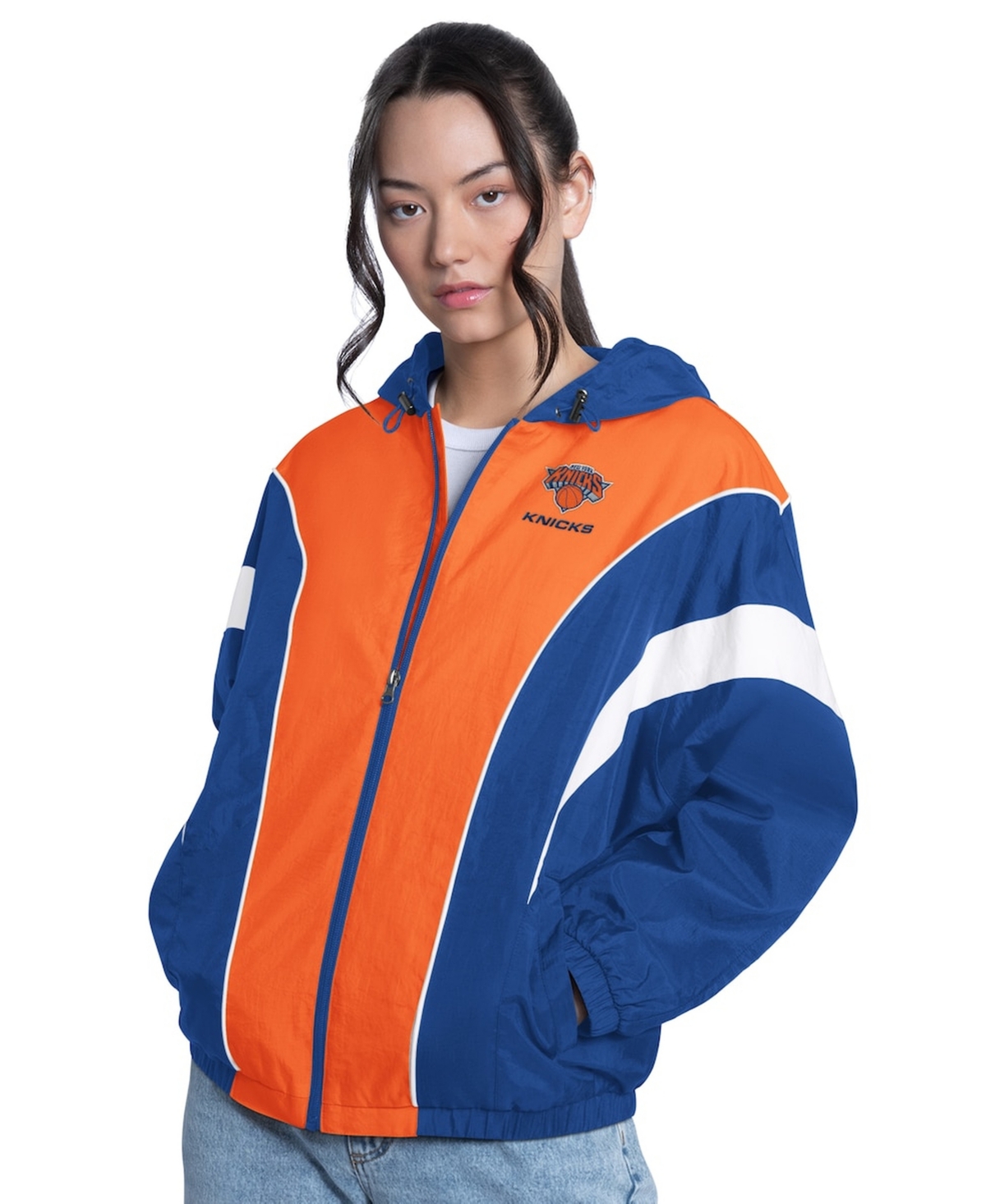 Click here for G-iii 4Her by Carl Banks Womens Royal/Orange New Y... prices