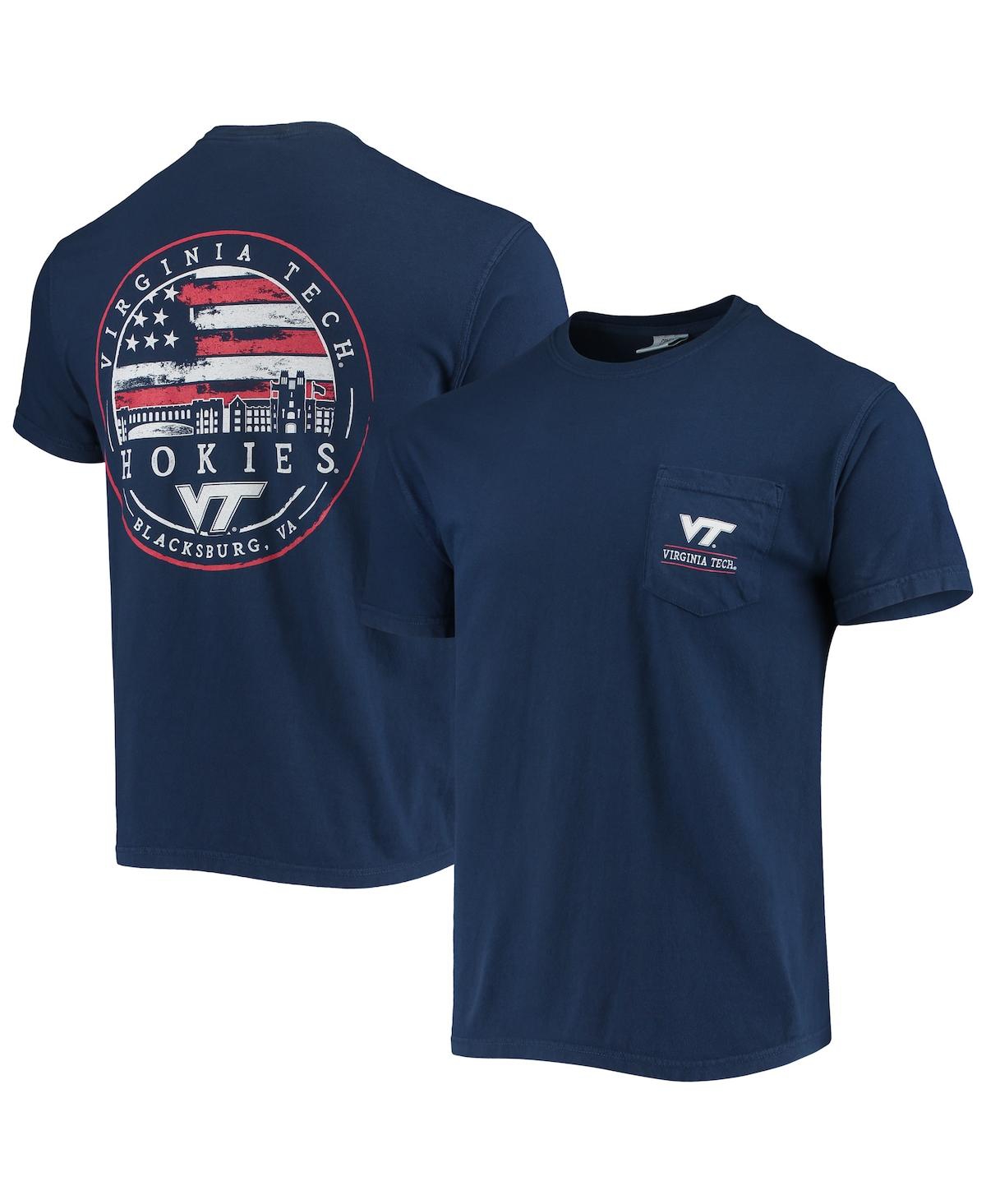 Click here for Image One Mens Navy Virginia Tech Hokies Campus Am... prices