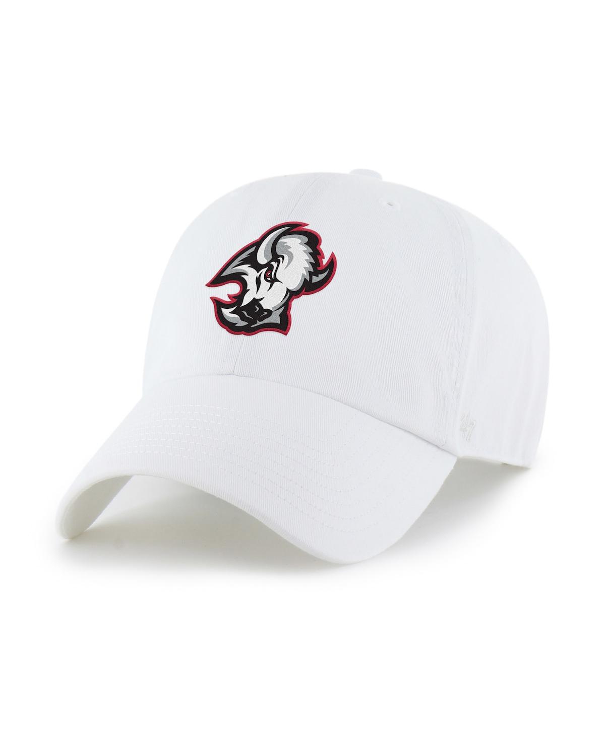 Click here for 47 Brand Mens White Buffalo Sabres Logo Clean Up A... prices