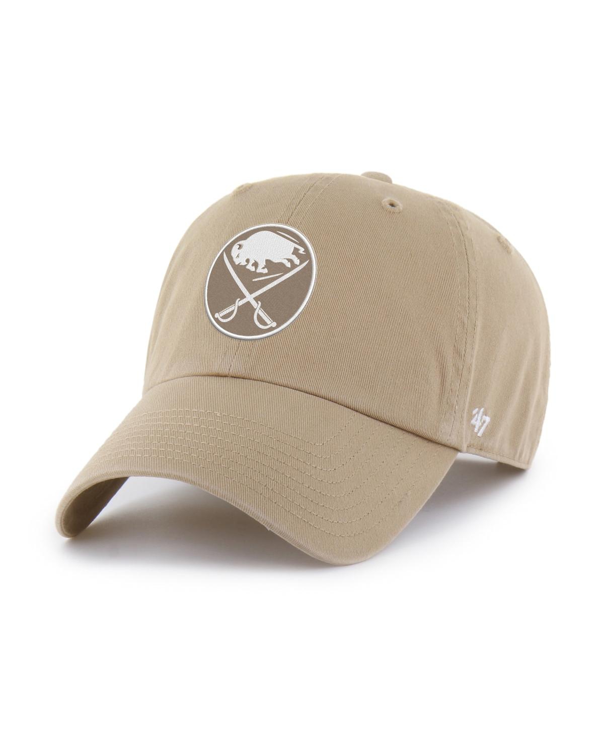Click here for 47 Brand Mens Khaki Buffalo Sabres Logo Clean Up A... prices