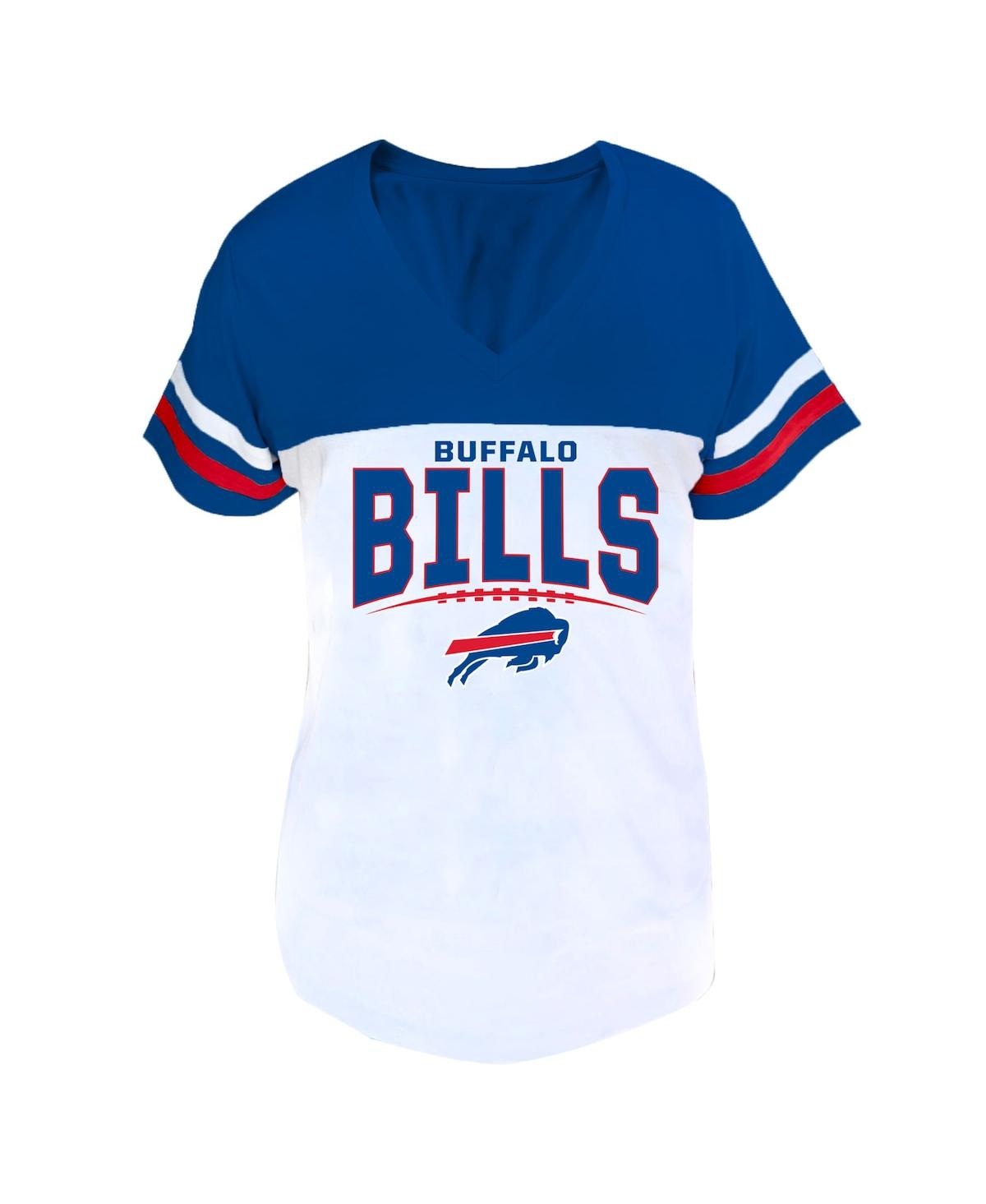 Click here for Profile Womens Royal/White Buffalo Bills Plus Size... prices