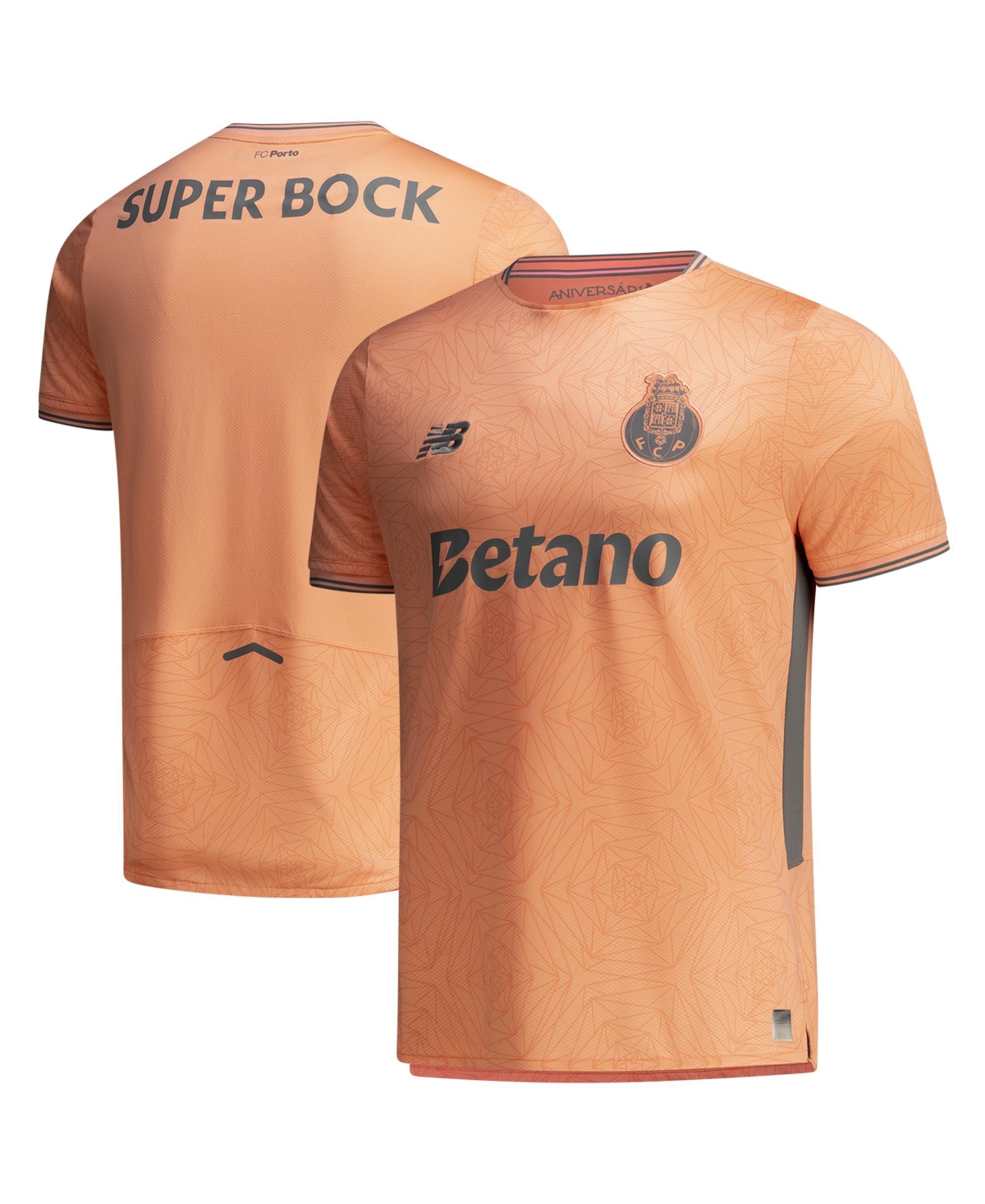 Click here for New Balance Mens Orange Fc Porto 2025/26 Away Repl... prices