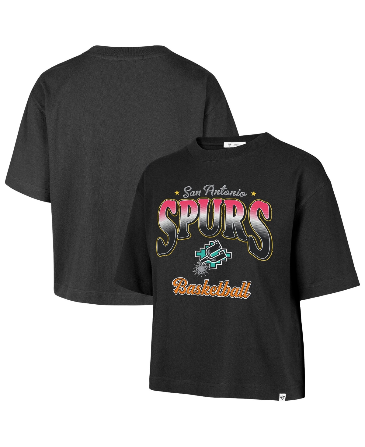 Click here for 47 Brand Womens Black San Antonio Spurs Vibe Check... prices