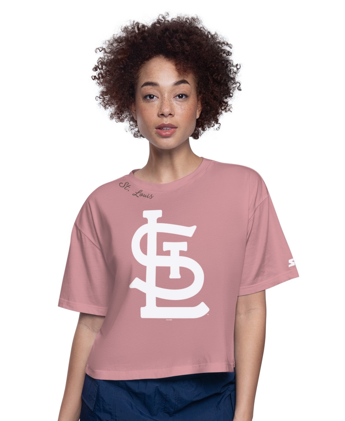 Click here for Starter Womens Pink St. Louis Cardinals Play the B... prices
