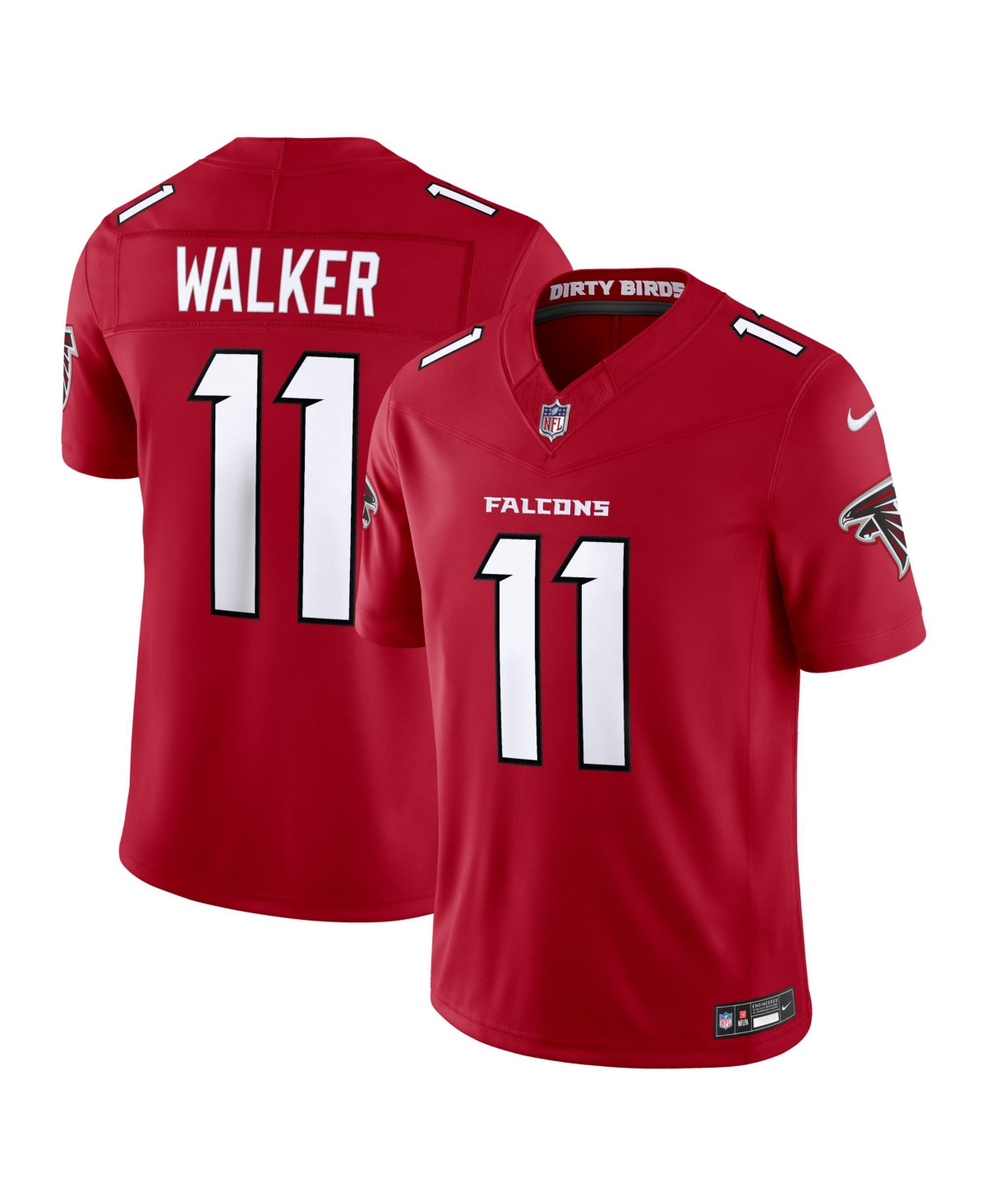 Click here for Nike Mens Jalon Walker Red Atlanta Falcons Vapor F... prices