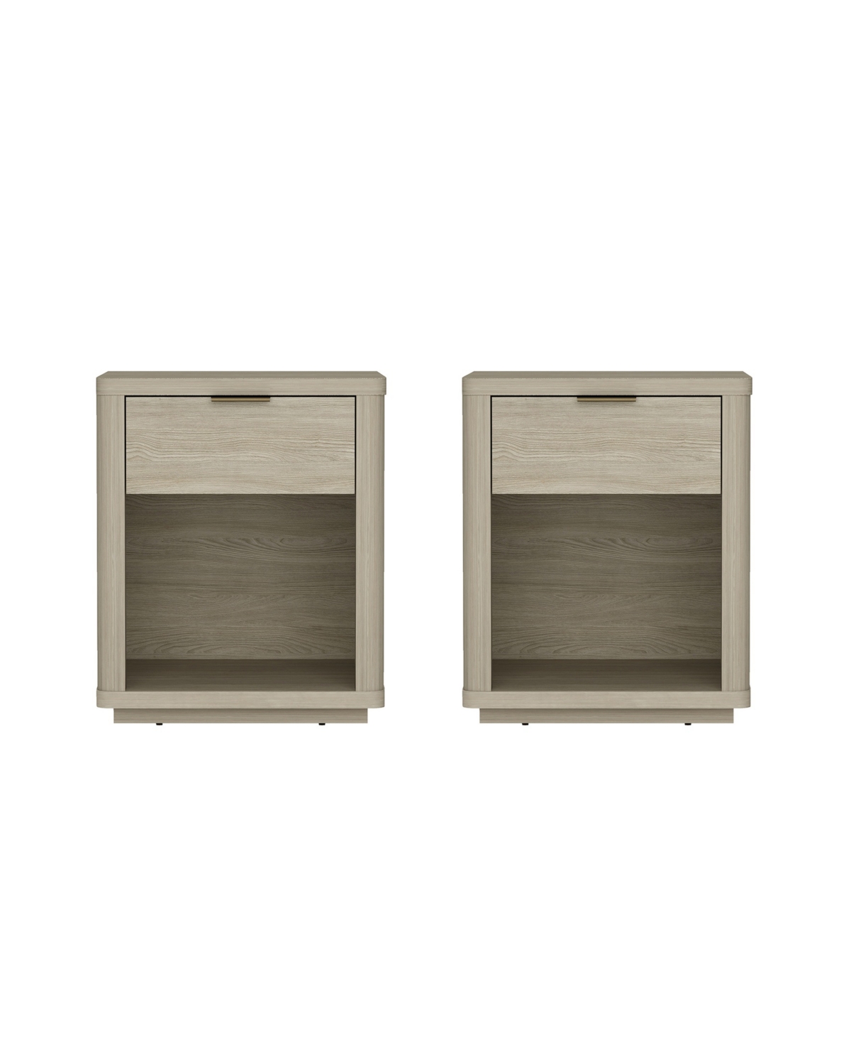Click here for Manhattan Comfort Evelyn 2-Piece 20 1-Drawer Night... prices