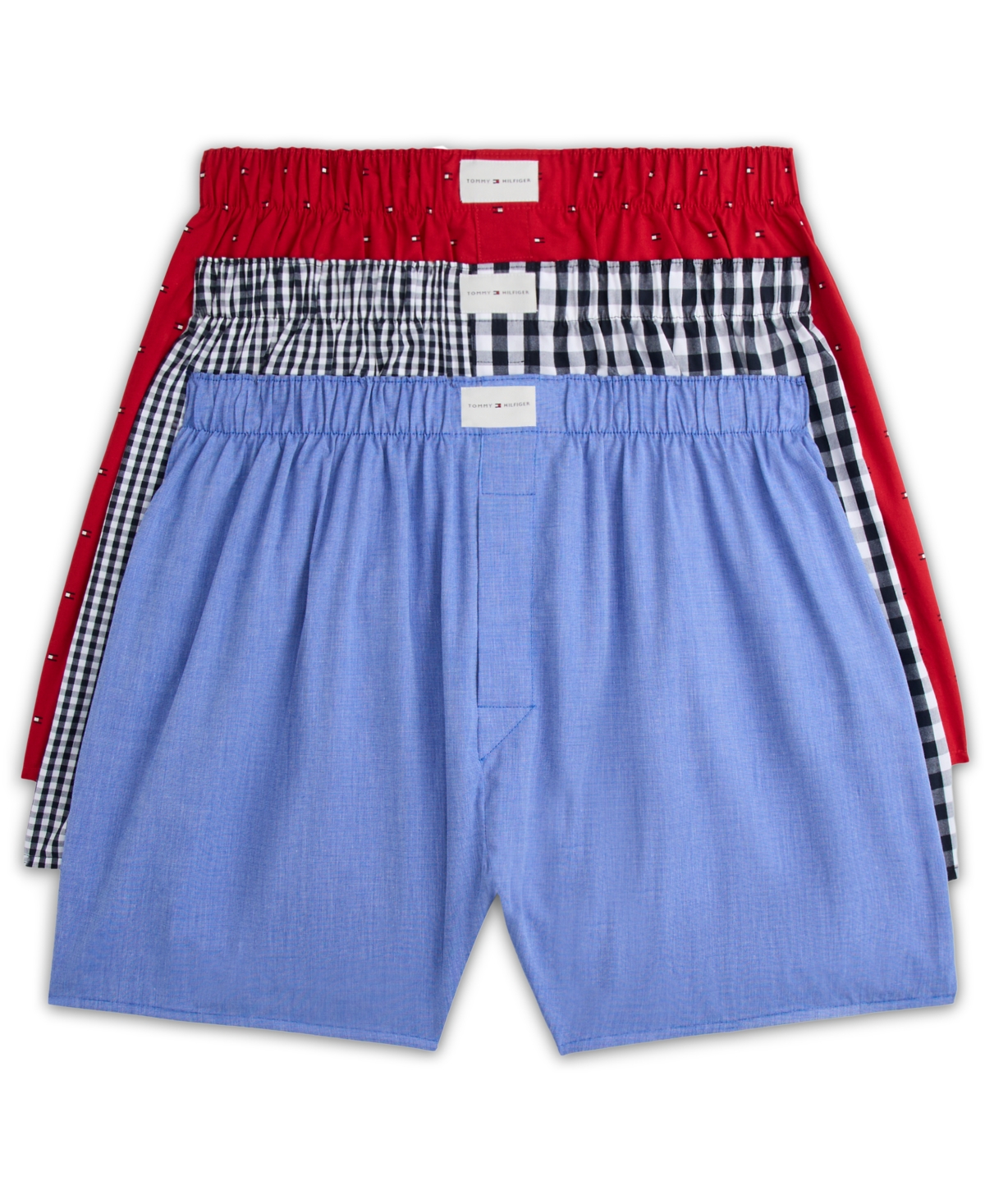 Click here for Tommy Hilfiger Mens Cotton Classics Woven Boxer Br... prices