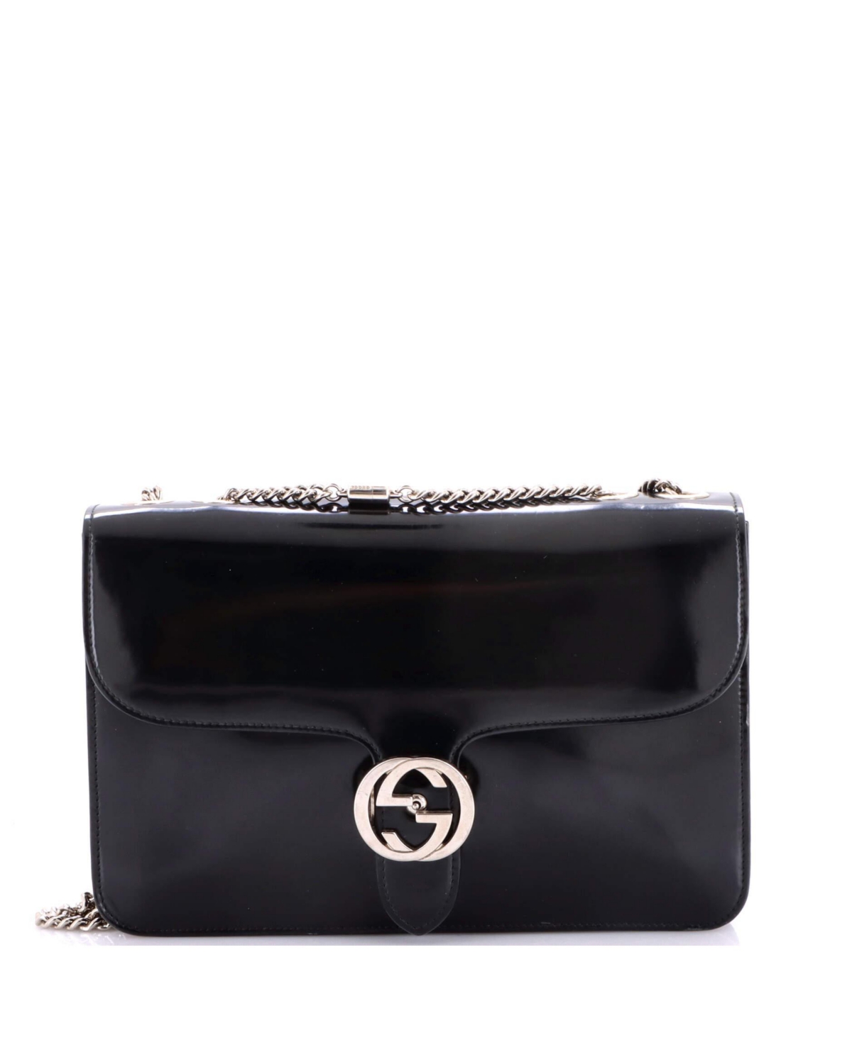Click here for Pre-Owned Gucci Medium Interlocking Shoulder Bag P... prices