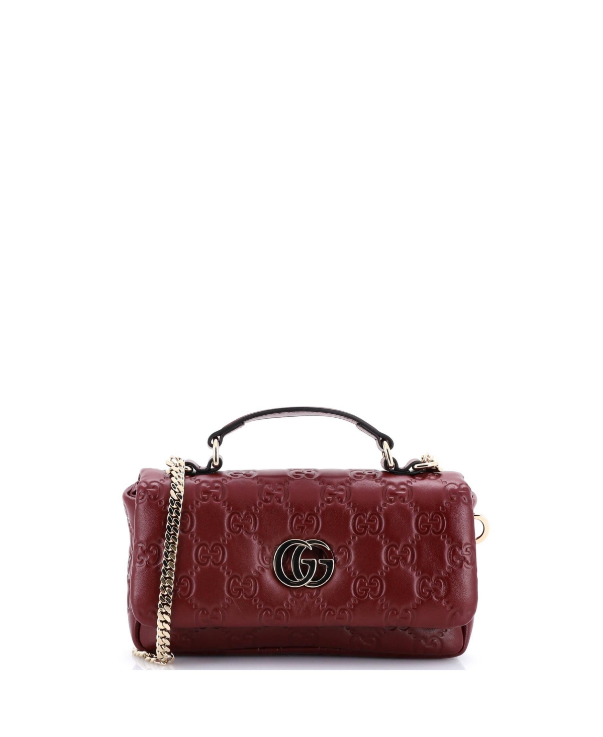 Click here for Pre-Owned Gucci Mini Gg Milano Top Handle Bag Gucc... prices