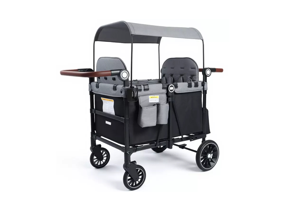 Click here for Kinder King Baby All-Terrain 4-Seat Stroller Wagon... prices