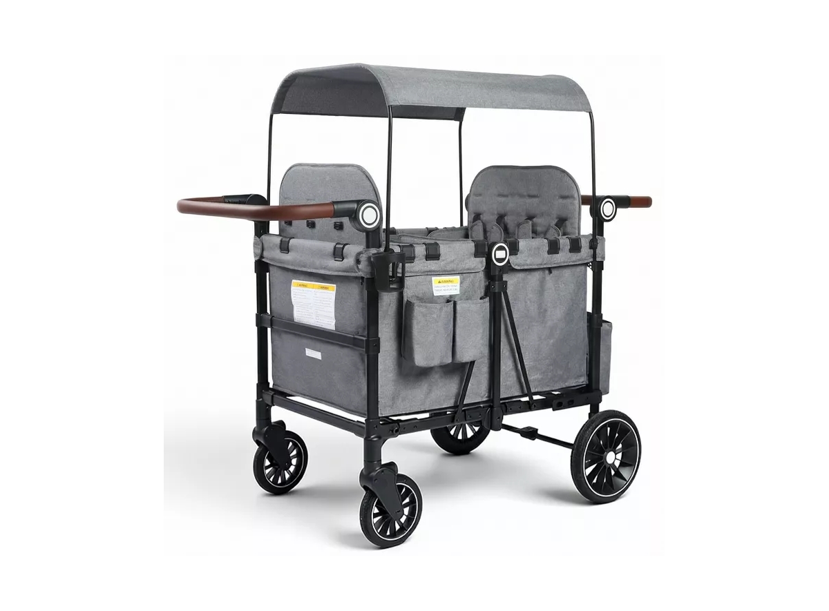 Click here for Kinder King Baby All-Terrain 4-Seat Stroller Wagon... prices