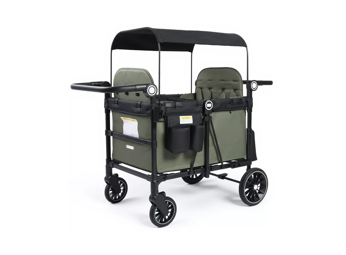 Click here for Kinder King Baby All-Terrain 4-Seat Stroller Wagon... prices