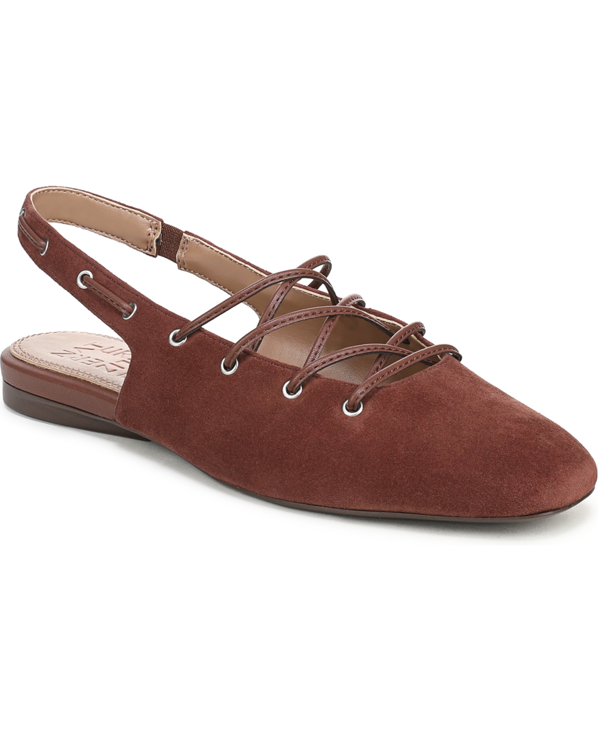 Click here for Naturalizer Womens Cove Slingback Flats - Cappucci... prices