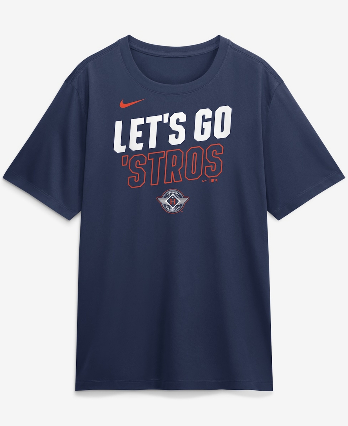 Click here for Nike Mens Navy Houston Astros 2026 City Connect Te... prices