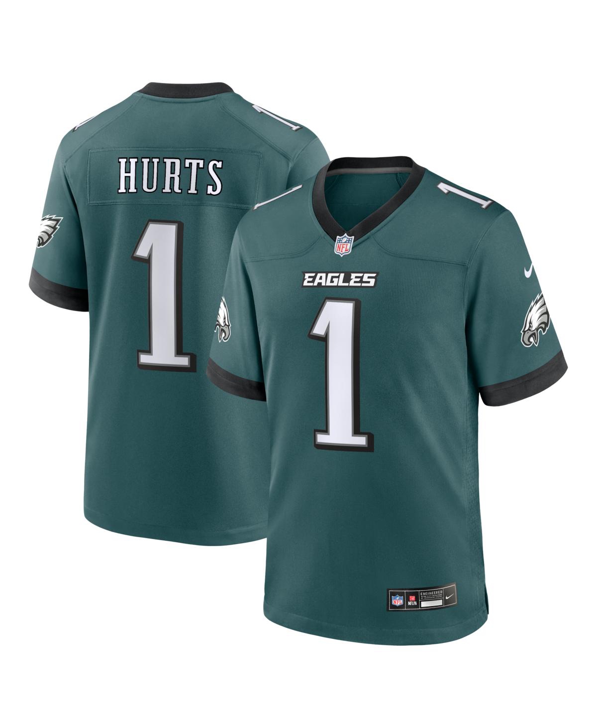 Click here for Nike Mens Jalen Hurts Midnight Green Philadelphia... prices