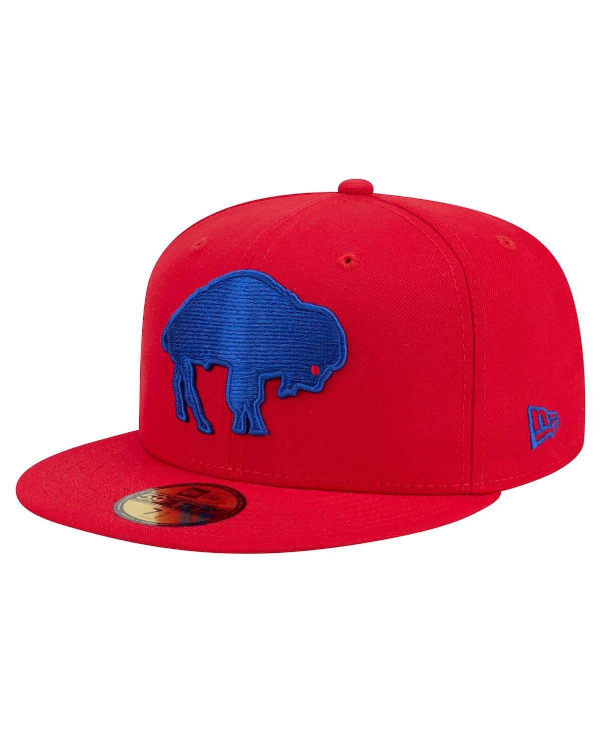 Click here for New Era Mens Red Buffalo Bills 59FIFTY Fitted Hat... prices