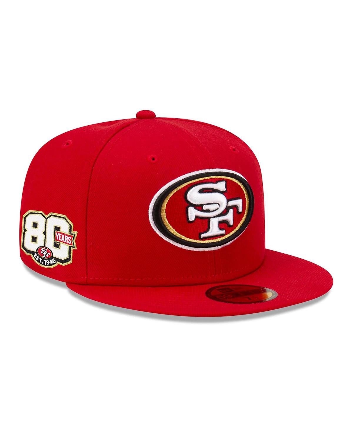 Click here for New Era Mens Scarlet San Francisco 49ers 80th Anni... prices