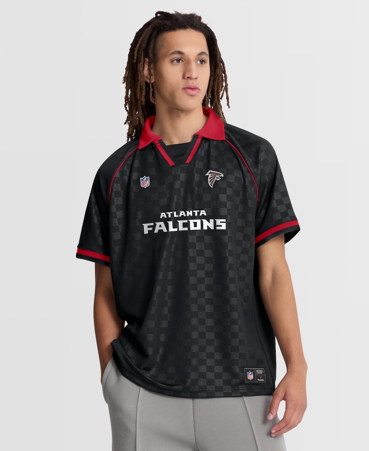 Click here for Fanatics Mens Black/Red Atlanta Falcons Homerun Ra... prices