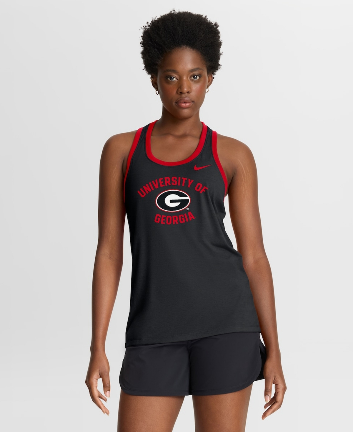 Click here for Nike Womens Black Georgia Bulldogs Uni Name Tri-Bl... prices
