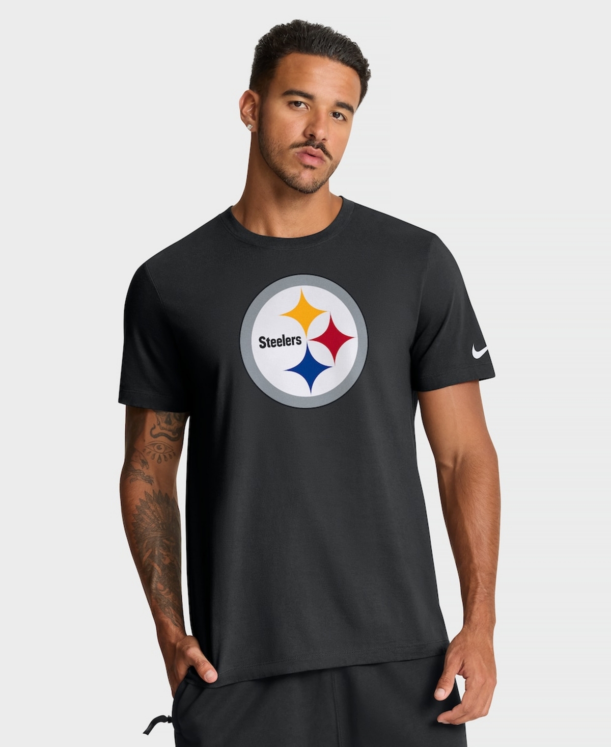 Click here for Nike Mens Black Pittsburgh Steelers Essential Logo... prices