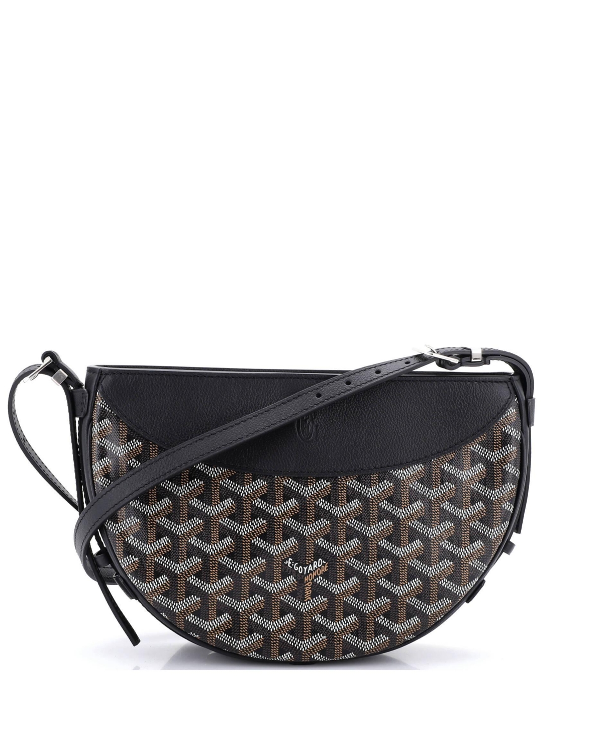 Click here for Pre-Owned Goyard Hirondelle Shoulder Bag Coated Ca... prices