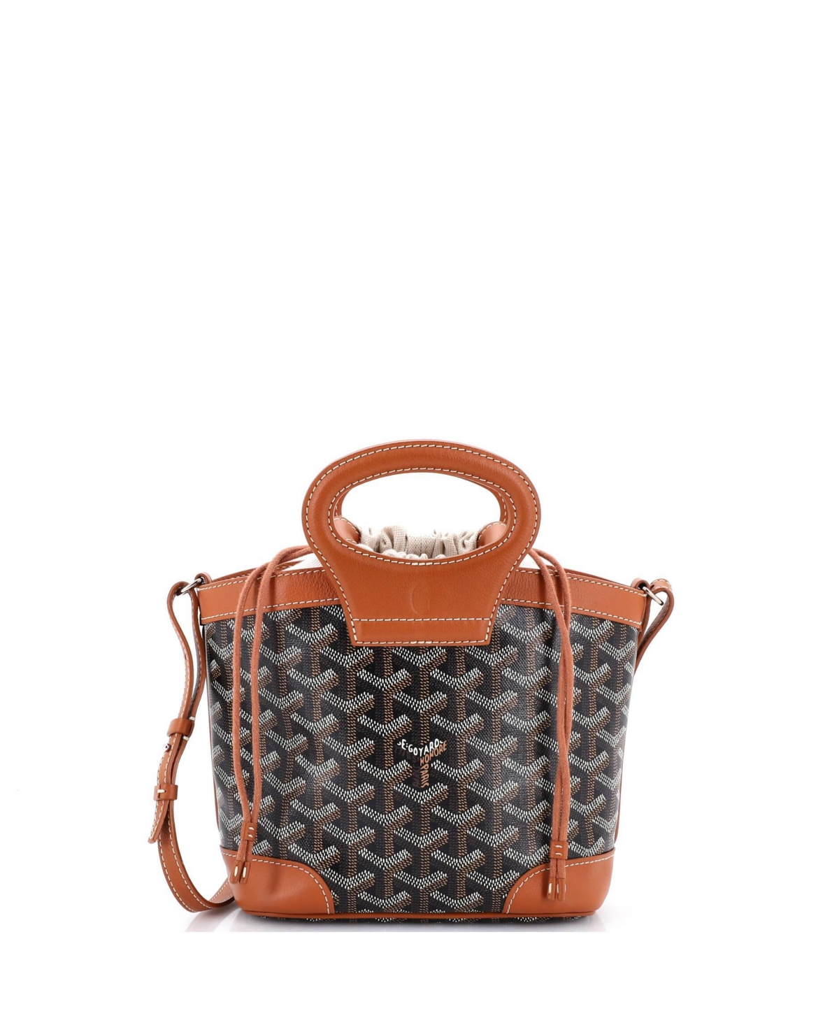Click here for Pre-Owned Goyard Mini Beluga Bag Coated Canvas - B... prices