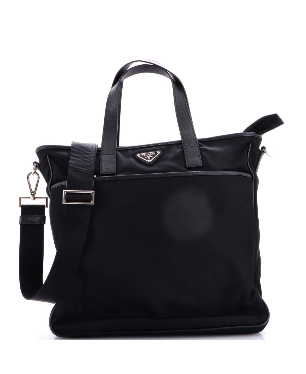 Click here for Pre-Owned Prada Large Convertible Pocket Zip Tote... prices