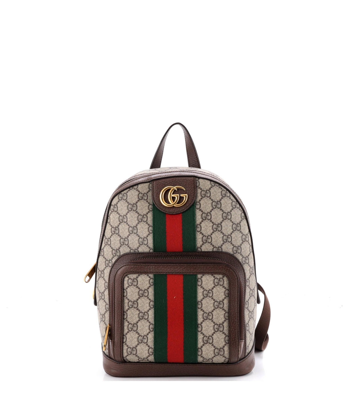 Click here for Pre-Owned Gucci Small Ophidia Backpack Gg Coated C... prices