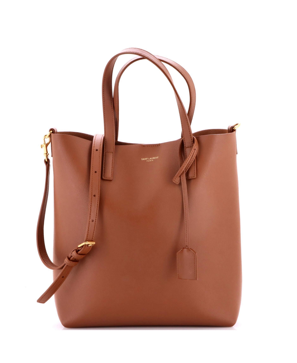 Click here for Pre-Owned Saint Laurent Toy Shopper Tote Leather -... prices