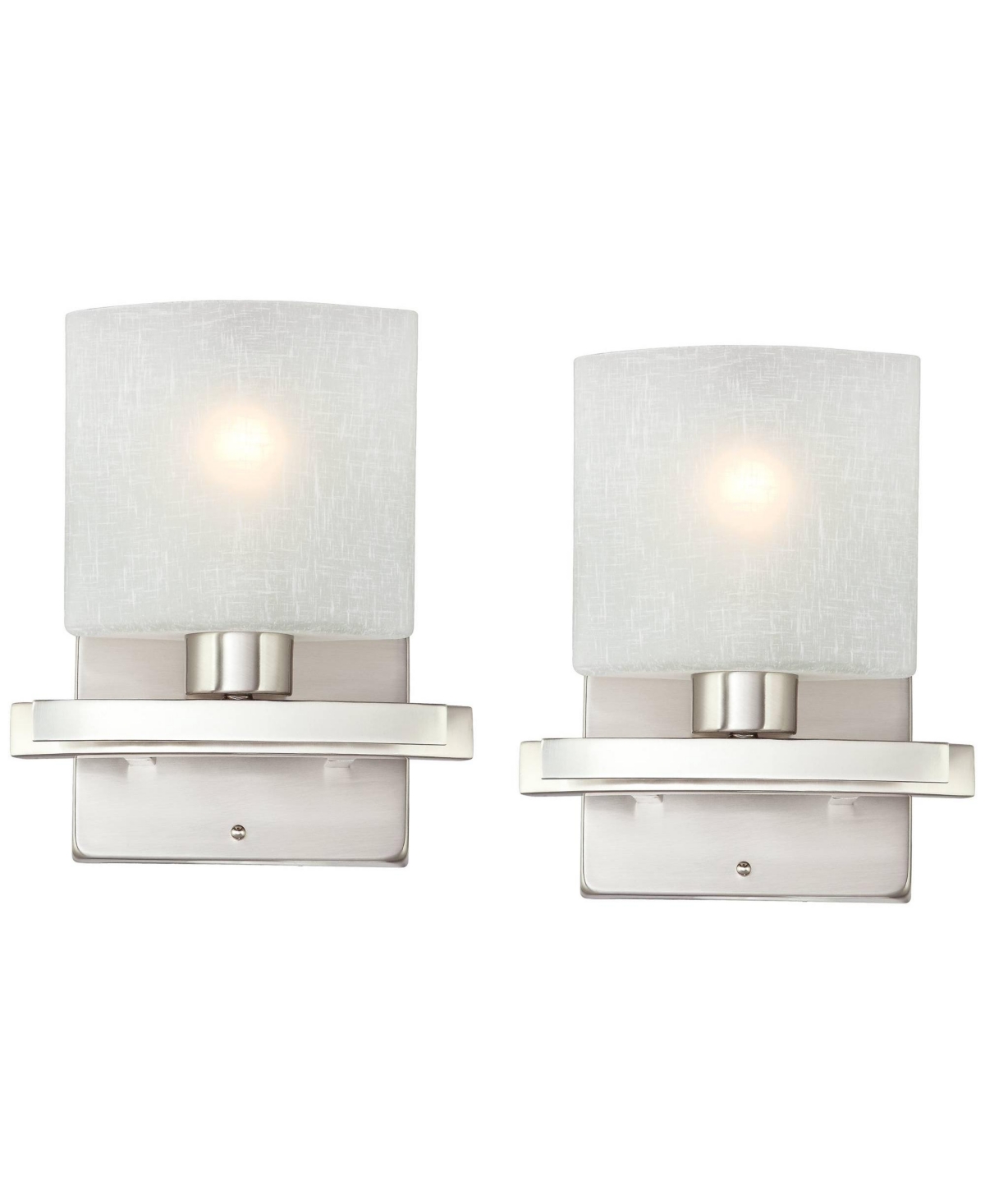 Click here for Possini Euro Design Modern Wall Light Sconces Set... prices