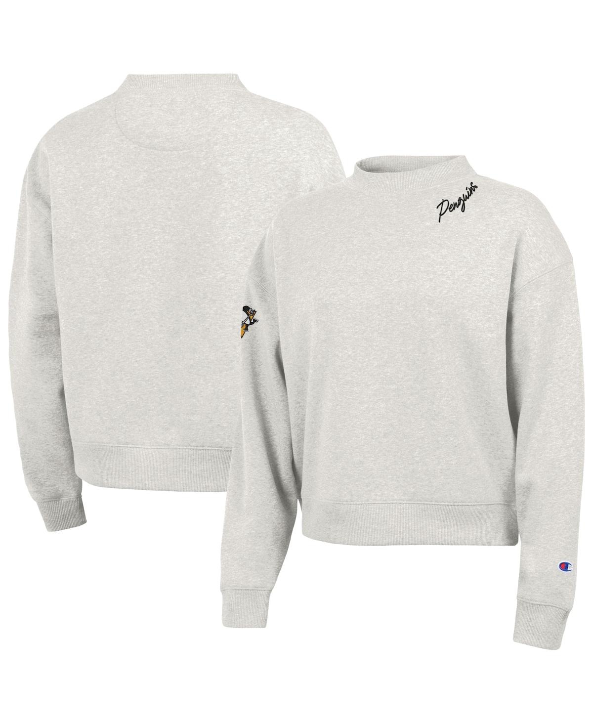 Click here for Champion Womens Oatmeal Pittsburgh Penguins Collar... prices
