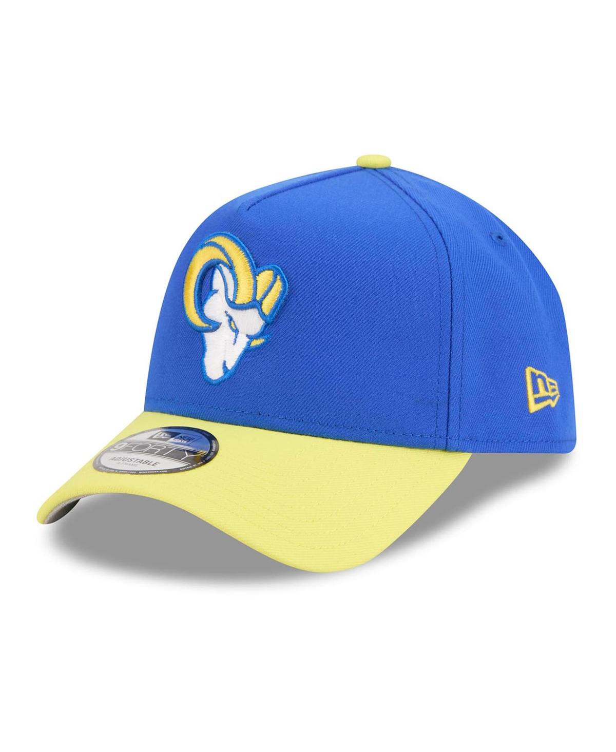 Click here for New Era Mens Royal/Gold Los Angeles Rams A-Frame 9... prices