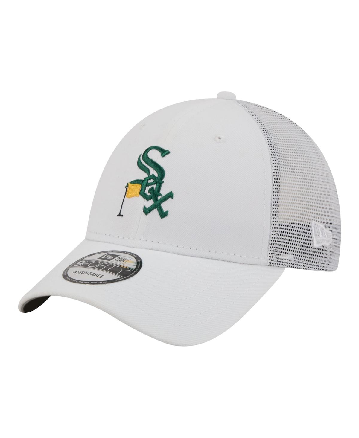 Click here for New Era Mens White Chicago White Sox Flag 9FORTY T... prices