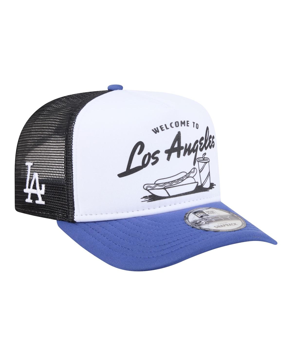 Click here for New Era Mens White/Royal Los Angeles Dodgers Foodi... prices