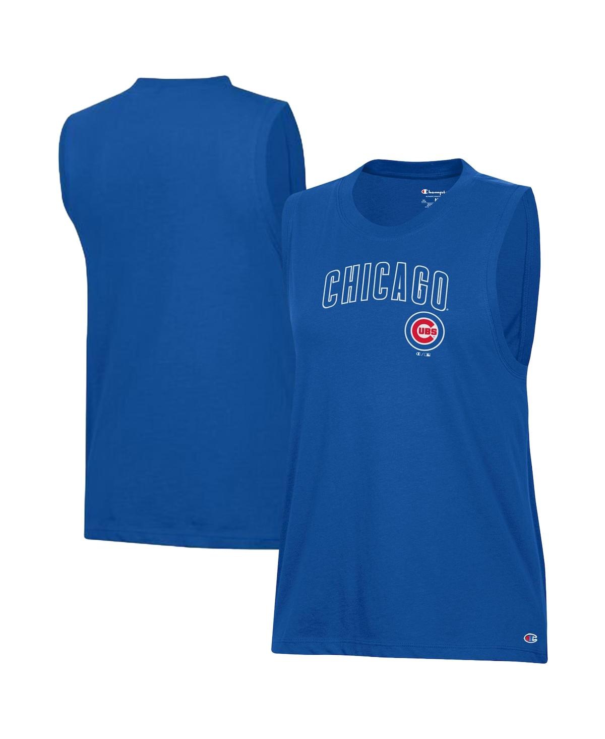 Click here for Champion Womens Royal Chicago Cubs Muscle Tank Top... prices