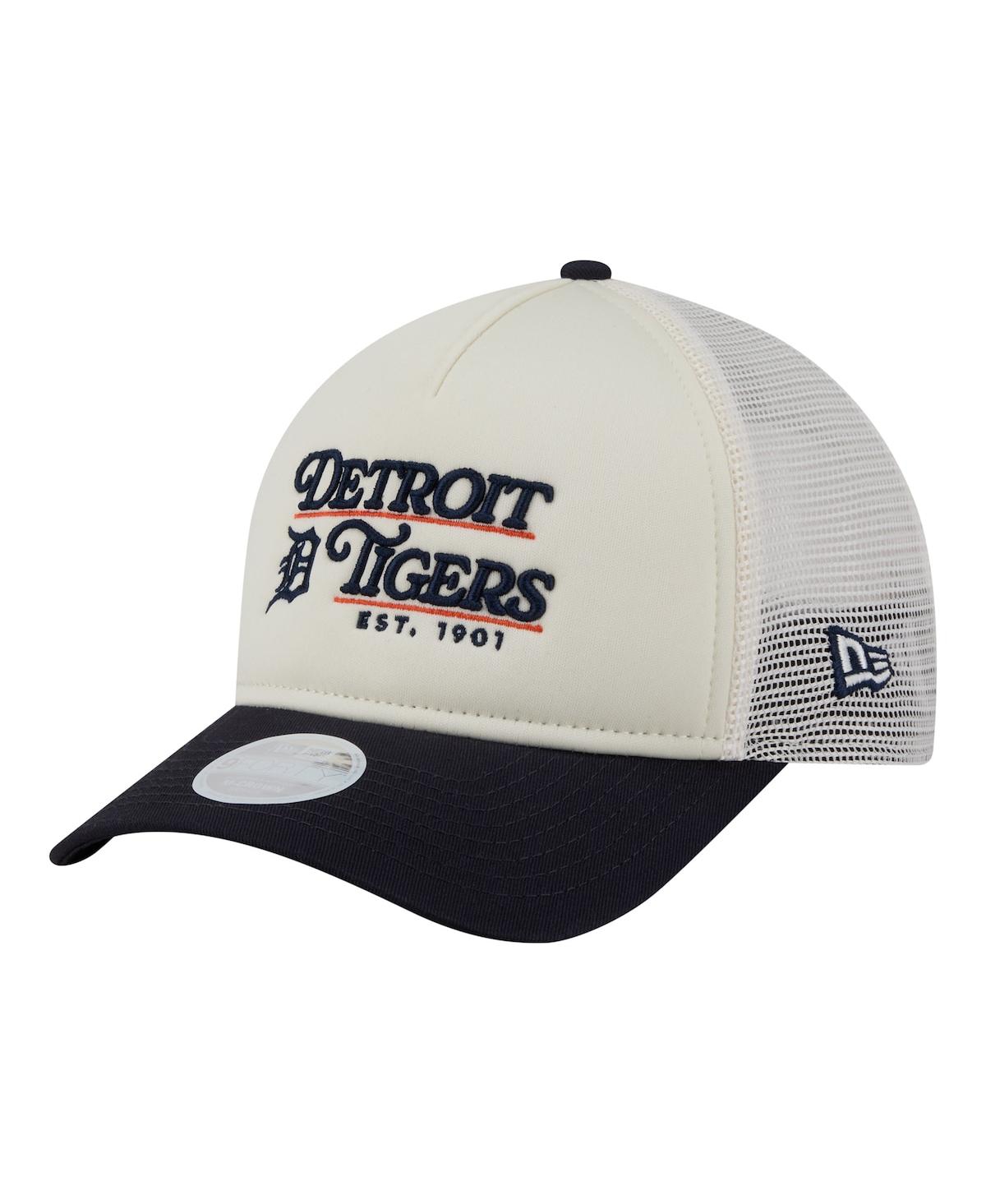 Click here for New Era Womens Light Beige/Navy Detroit Tigers Ret... prices
