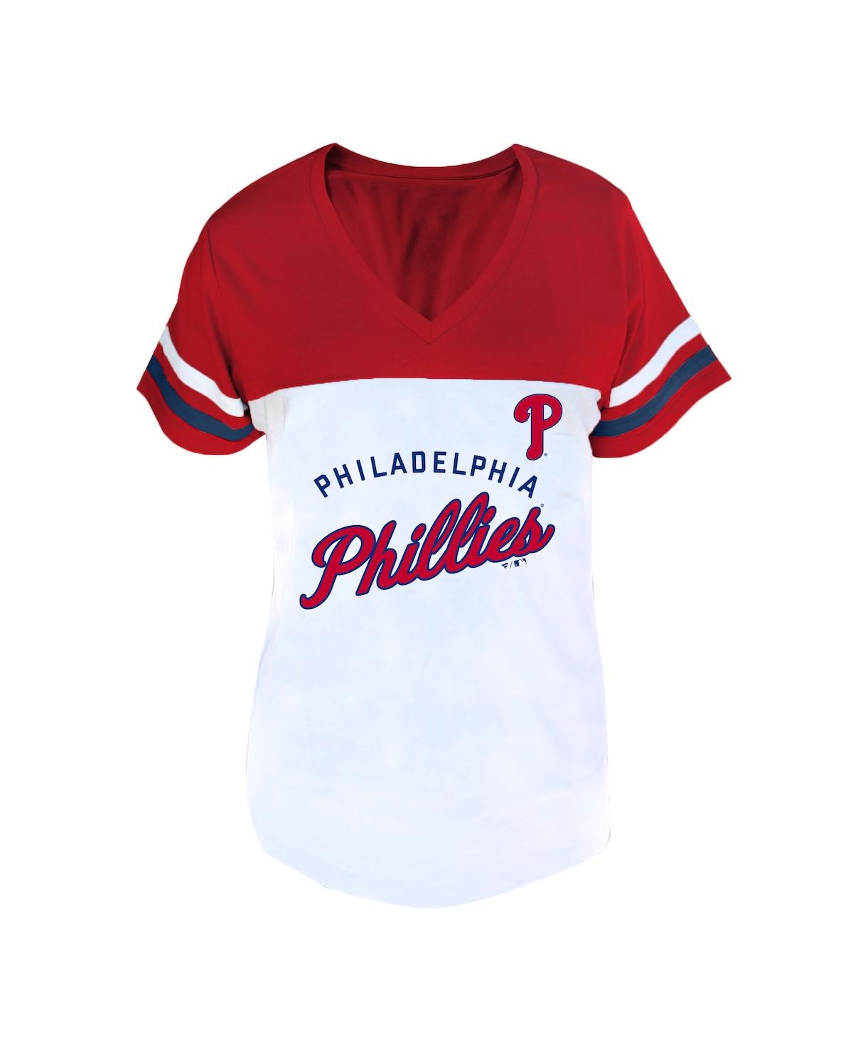 Click here for Fanatics Womens White/Red Philadelphia Phillies Pl... prices