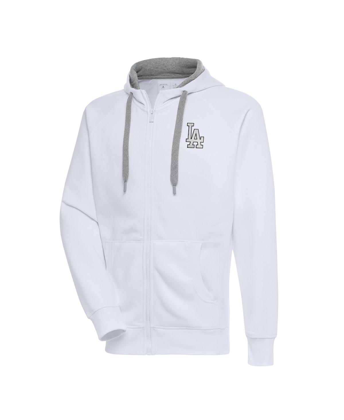 Click here for Antigua Mens White Los Angeles Dodgers Metallic Vi... prices