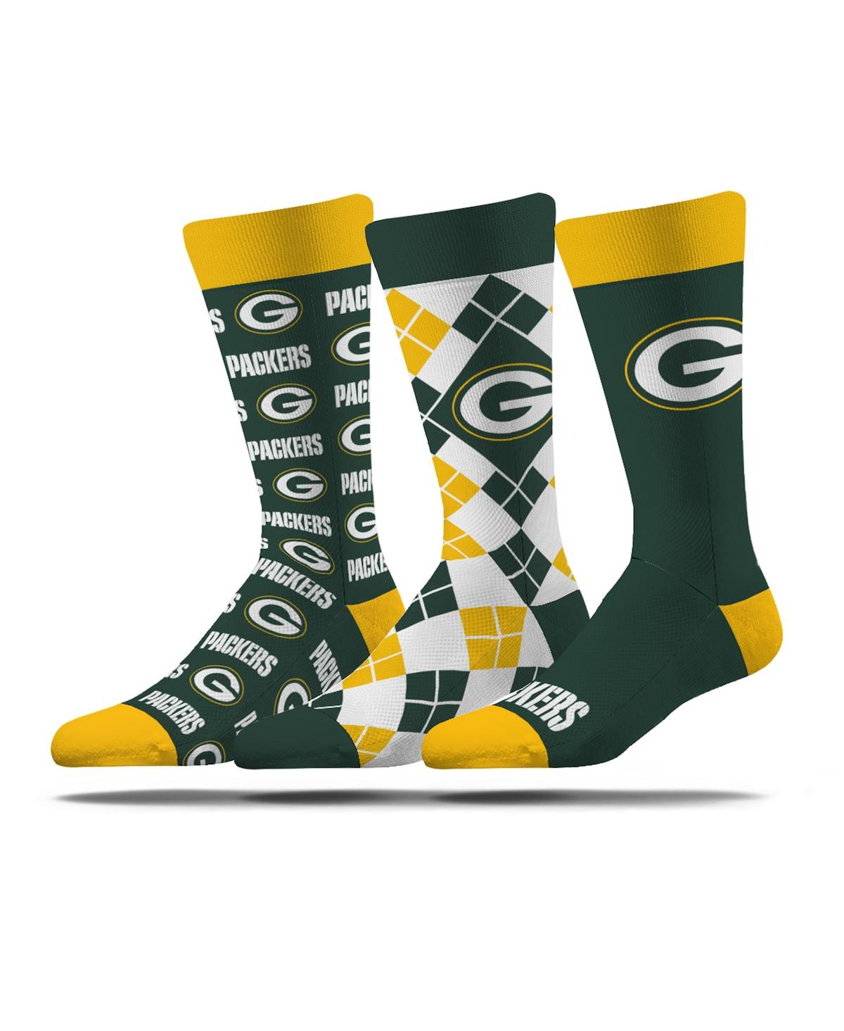 Click here for Strideline Mens and Womens 3-Pack Green Bay Packer... prices