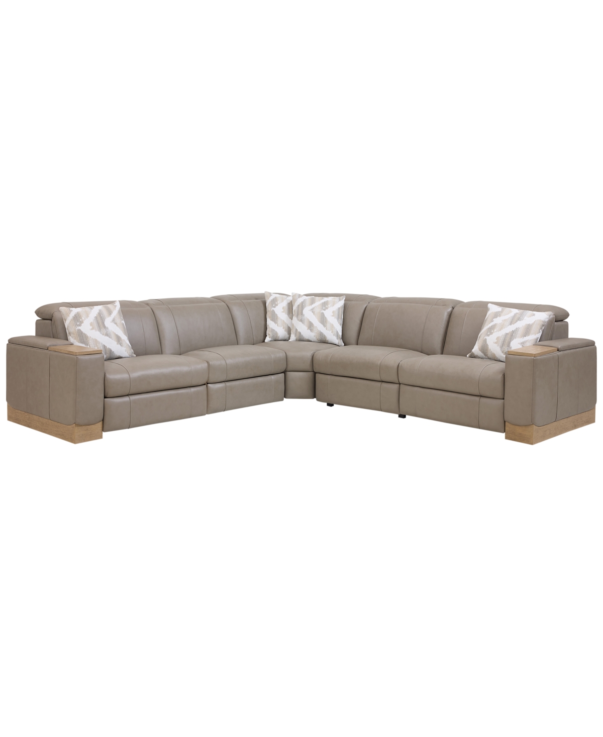 Click here for Maxyne 5-Piece Power Motion L-Shaped Sectional Sof... prices